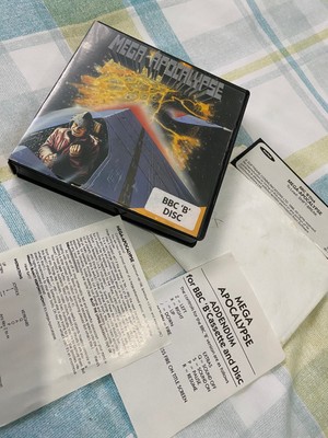 Acorn BBC Micro Computer Game MEGA APOCALYPSE Disc Ver Electron Master ...