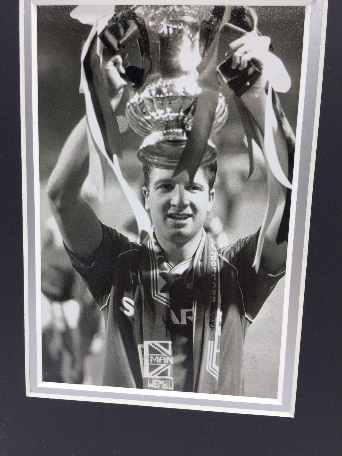RARE Lee Martin Manchester United Signed Photo Display + COA AUTOGRAPH ...