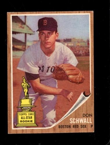 1962 TOPPS #35 DON SCHWALL VG (RC) RED SOX *X72978 | eBay