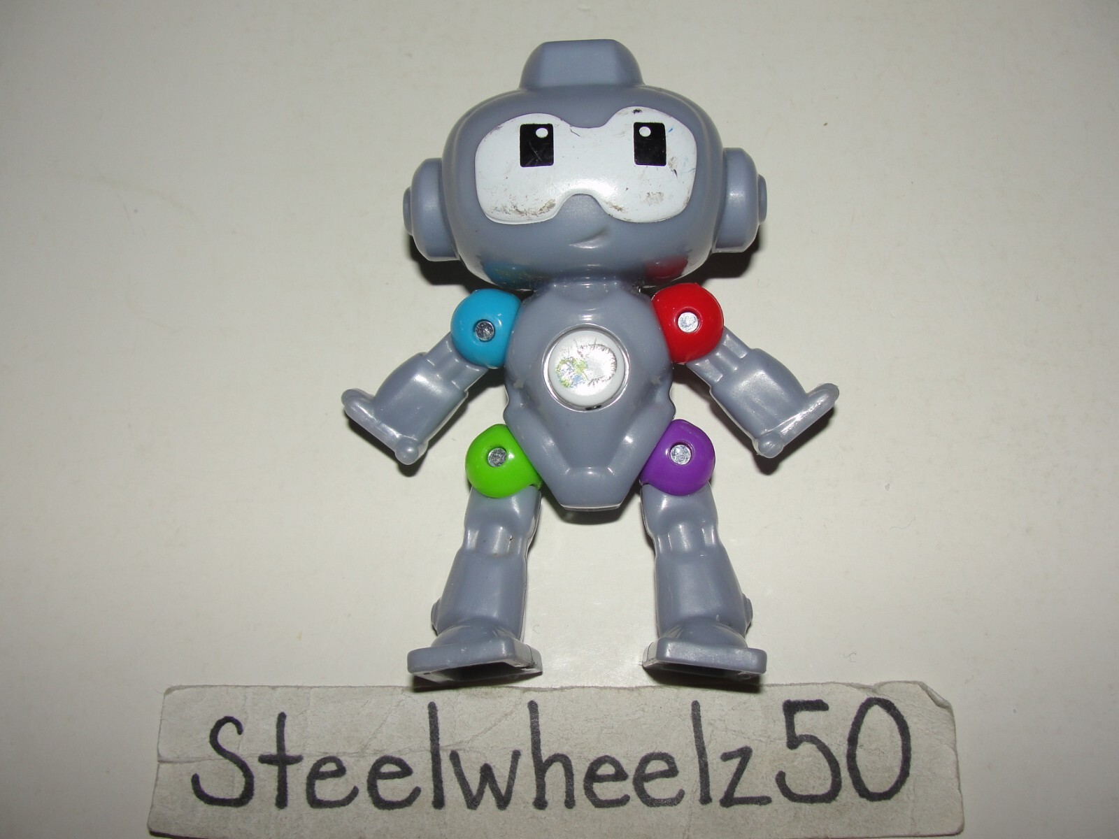 Discovery Mindblown Balance Bot McDonalds Action Figure Toy 2020 4" #1 ...