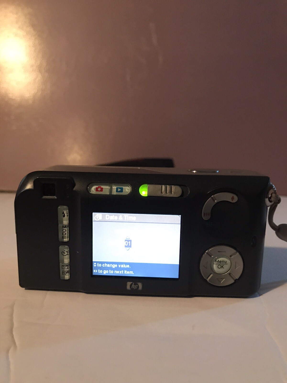 HP Photosmart Digital camera 4.1 MP 18x Zoom W/ HP M-Series ***Tested ...