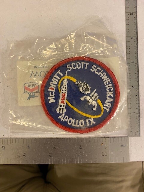 ORIGINAL/AUTHENTIC NASA Astronaut APOLLO 9 Crew Patch | eBay