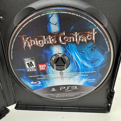 Knights Contract (Sony PlayStation 3, 2011) PS3 -Disk Only: Tested ...