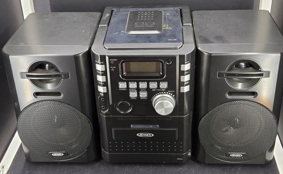 JENSEN: Bluetooth Music System(CD-785) Cassette/MP3/CD/RadioPlayer | eBay