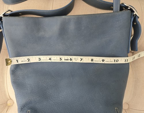 Coach 9186 Soho Legacy Boho Duffle Blue Leather Slouchy Shoulder Bag | eBay