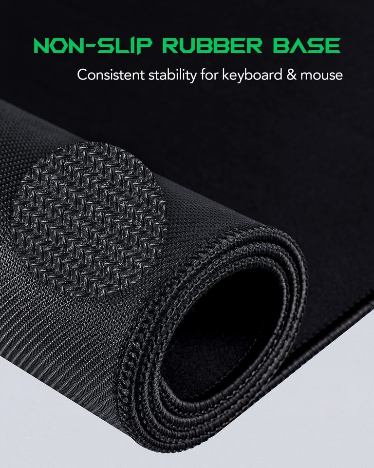 Black Shark P4 XXL Desk Mat Large Gaming Mouse Pad Anti-Slip Base | eBay