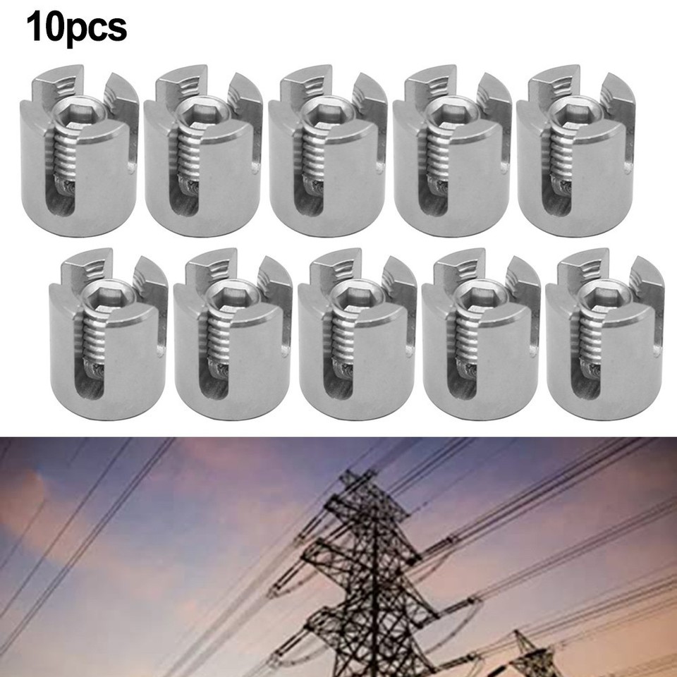 T316 Stainless Steel Cross Cable Clamps for Secure Wire Rope Fastening ...