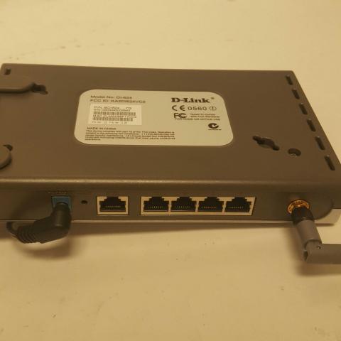 D-Link DI-624 Wireless Router w/ Charger Model No. AF1805-A | eBay