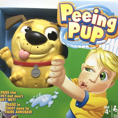 Hasbro Gaming Peeing Pup Game Fun Interactive Game for Kids Ages 4 & Up ...