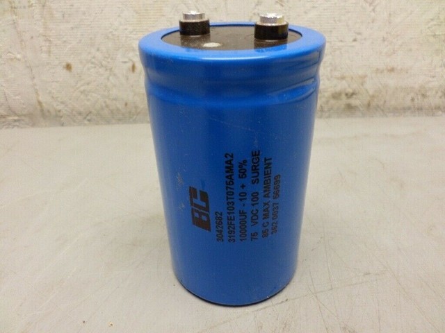 BC Capacitor 10000 UF 75 VDC 3192FE103T075AMA2 Surplus for sale online ...