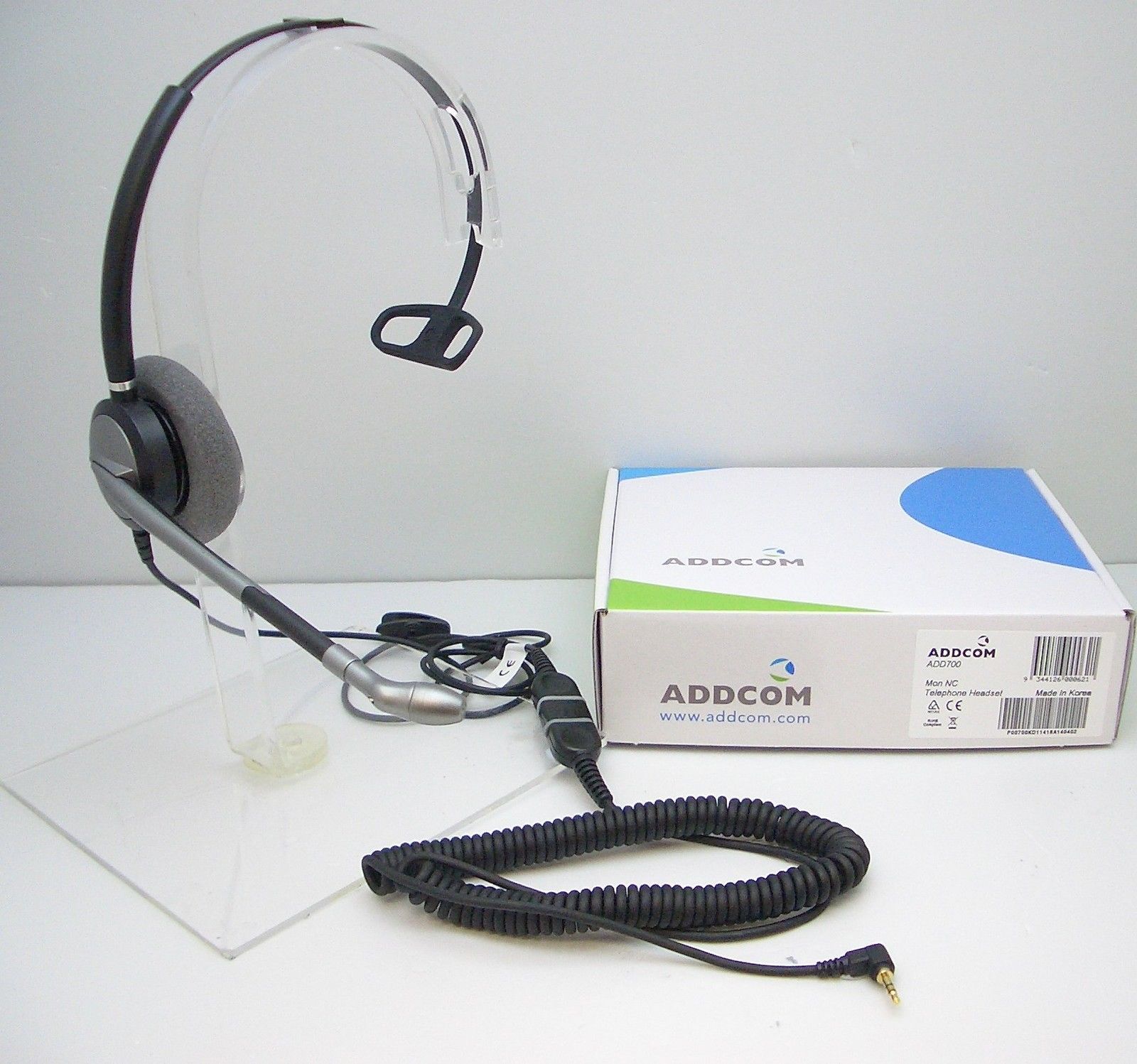 ADD700/06 HEADSET for Cisco SPA508 921 922 941 942 962 & Polycom 320 ...