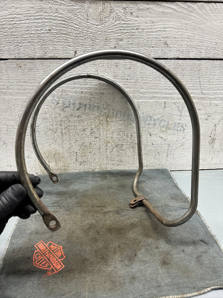 Harley Knucklehead Rear Fender Bumper Panhead Vintage Accessory | eBay