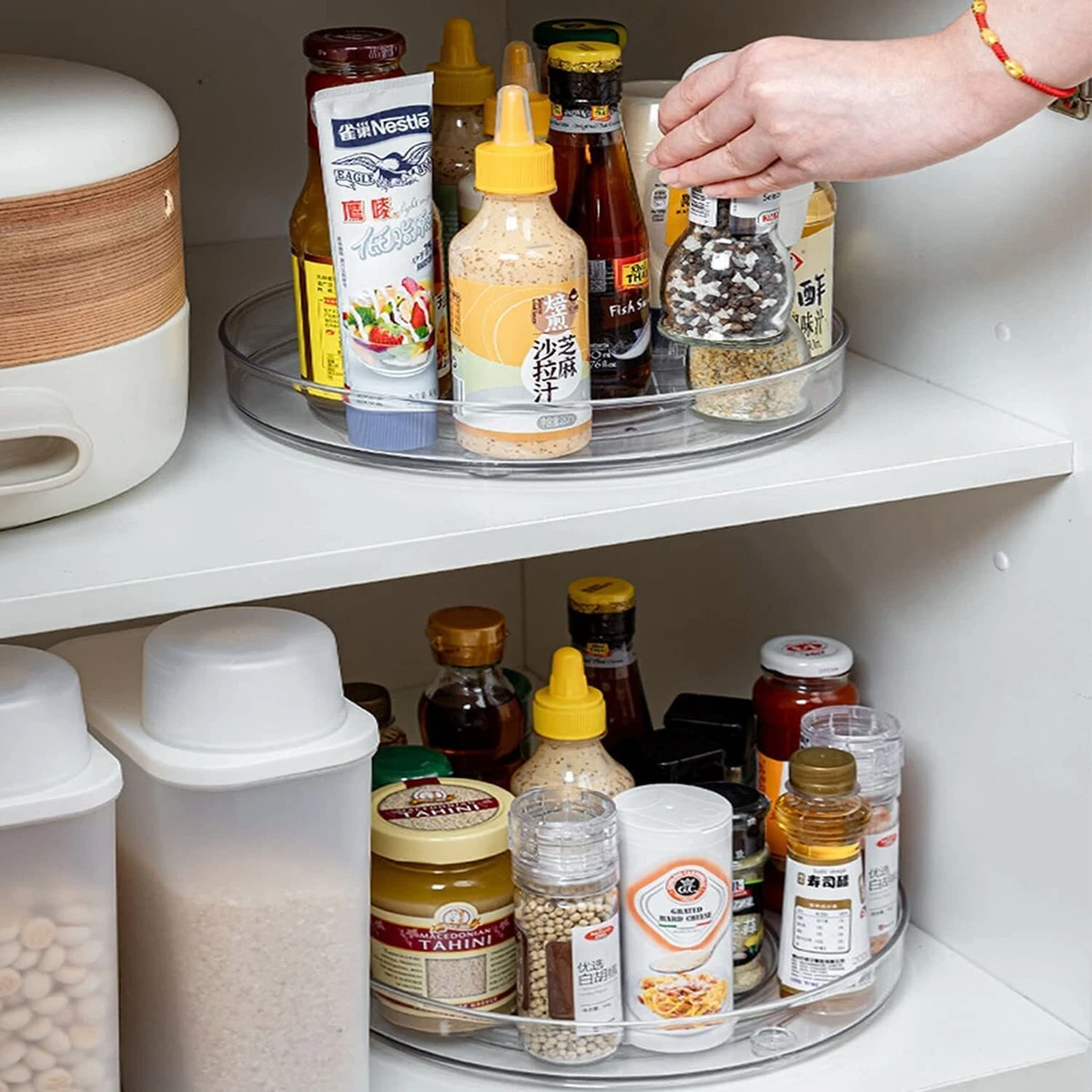 Rotating Cabinet Organizer | Cabinets Matttroy