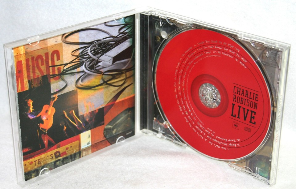 CHARLIE ROBISON Live CD 2003 Texas Country Music | eBay