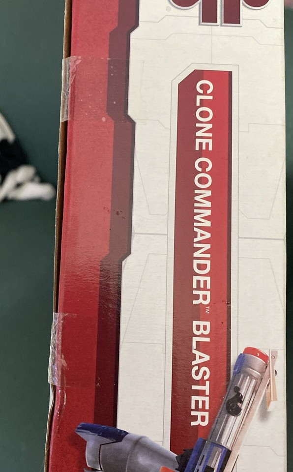 Star Wars 2009 Clone Wars Clone Commander Blaster NIB Build Your Own ...