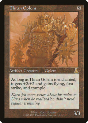MTG Thran Golem - Urza's Destiny #141 | eBay