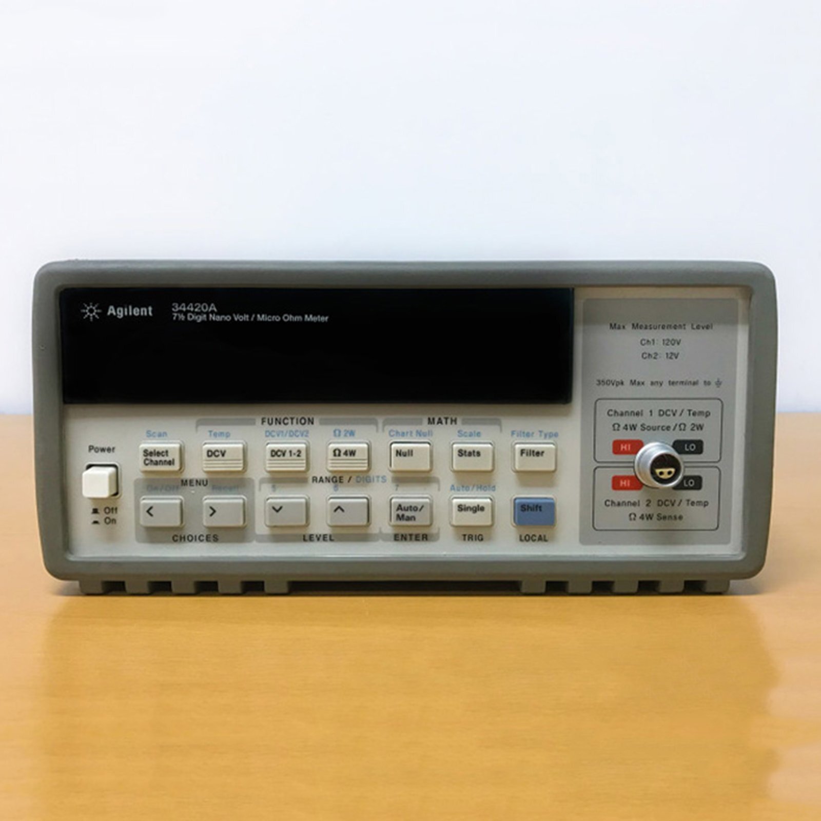 1PCs Used For Agilent 34420A 7 陆 Digit Nano Volt/Micro Ohm Meter | eBay