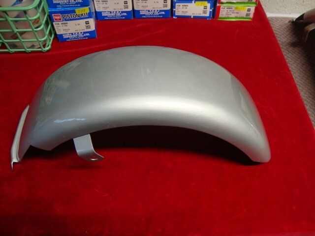 Heathkit mini bike Rear Fender, Metal silver, New, Shipping from ...