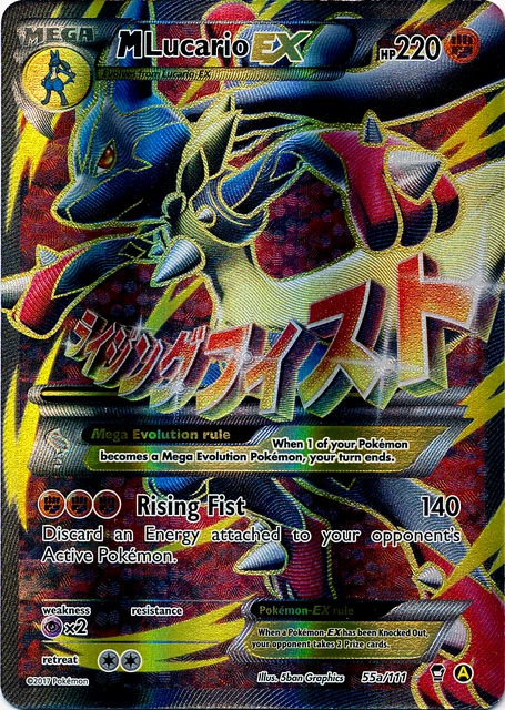 Mega Lucario Ex Full Art