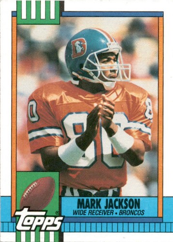1990 Topps Mark Jackson #41b Denver Broncos | eBay