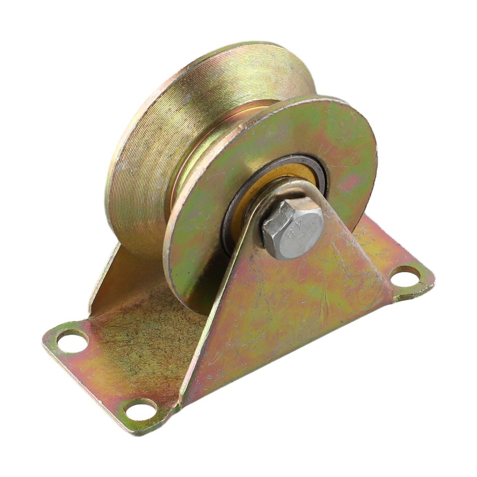 New Parctical Track Pulley Steel Cable Pulley 1 Pc 1-8mm Cable Heavy ...
