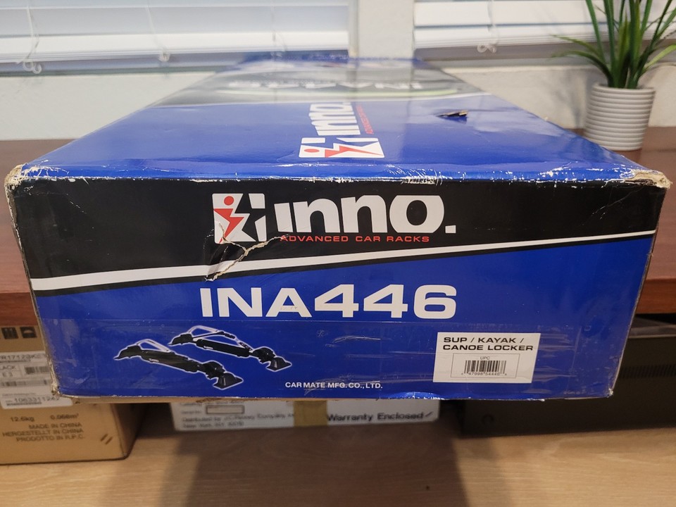 INNO INA446 Surf-Wind-Long Board Locking Roof Carrier w/Board Pads ...