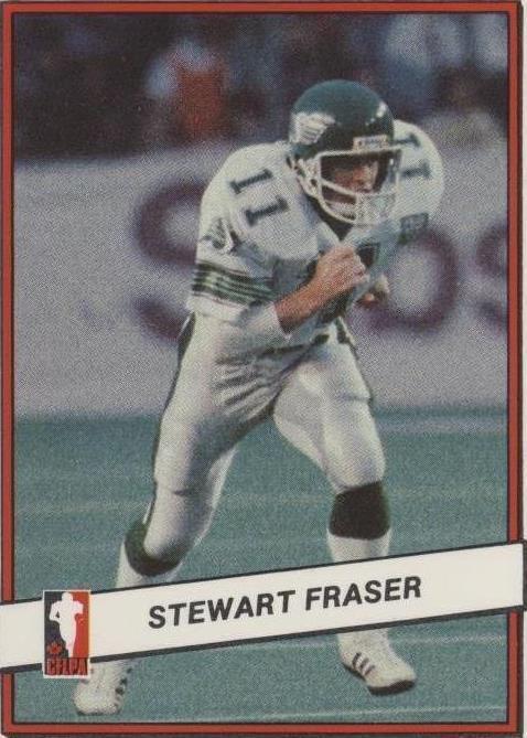 1985 Jogo CFL - Stewart Fraser #87 (RC) for sale online | eBay