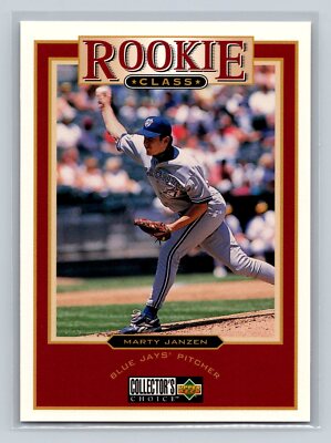 1997 Collector's Choice Baseball #11 Marty Janzen Toronto Blue Jays | eBay