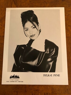 Sylk-E Fyne Female Rap Artist & Singer Vintage 8x10 Press Photo - Image ...