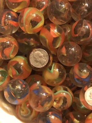 Over 3 Full Pounds Of Marbles! Appr 30 Individual Marbles Each 1.33 ...
