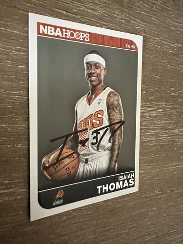 2014-15 Hoops Isaiah Thomas Phoenix Suns Auto Autographed Signed 256 | eBay