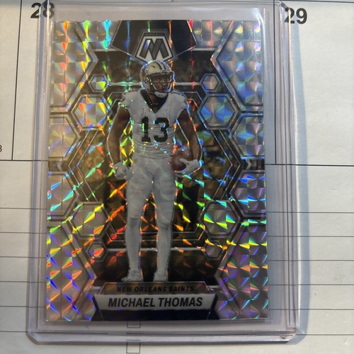 2023 Panini Mosaic Football Michael Thomas Silver Prizm Card #171 | eBay