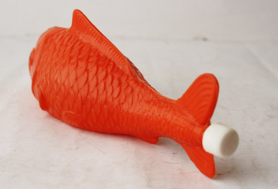 ULTRA RARE VINTAGE 70'S RED FISH GREEK KIDS SHAMPOO INCO HELLAS GREEK ...