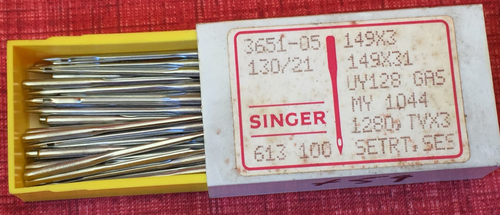 Mercerie broderie LOT DE 55 AIGUILLES SINGER NEUVES EN BOITE voir ...