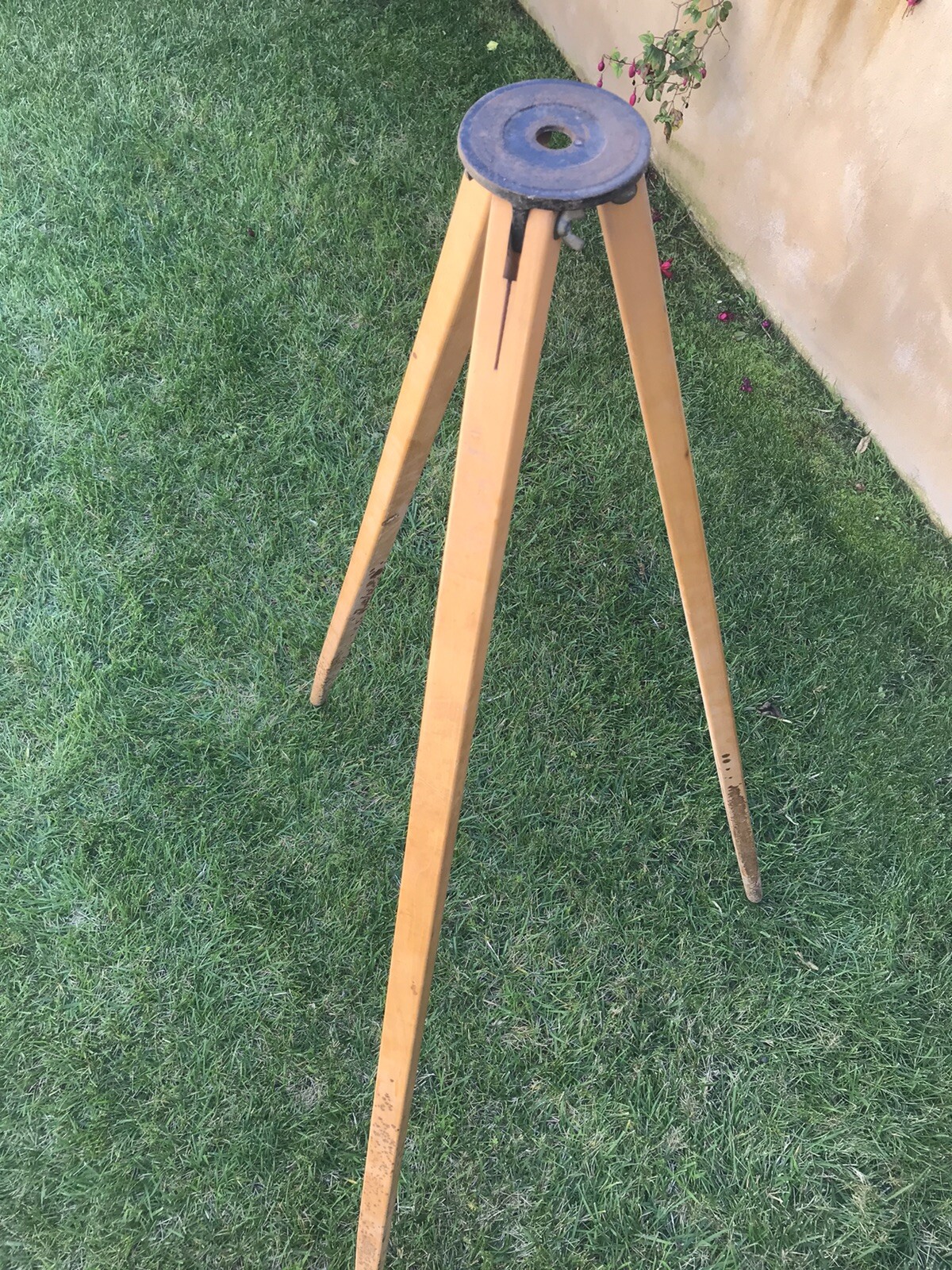 Vintage Transit Wood Legs Surveying Surveyor Tripod | eBay
