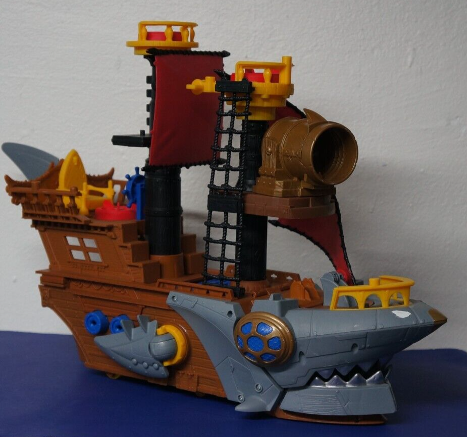 Imaginext Shark Ship Fisher Price Imaginext Shark Bite Pirate Ship