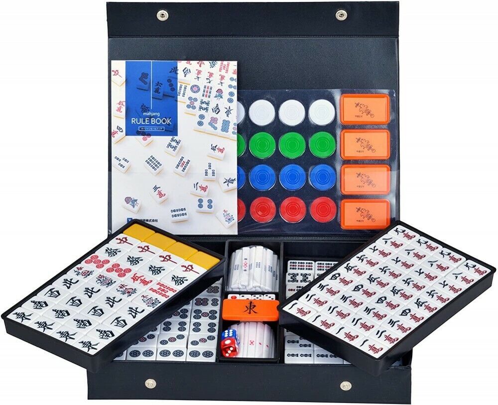 TAIYO GIKEN Mahjong Complete Set AMOS Tiles - J4512698002137 for sale ...