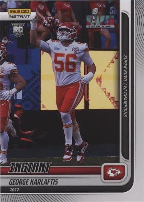 2022 Panini Instant Kansas City Chiefs Super Bowl Lvii Champions ...