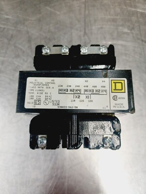 Square D 9070 TYPE K100D1 Industrial Control Transformer Class 9070 SER ...