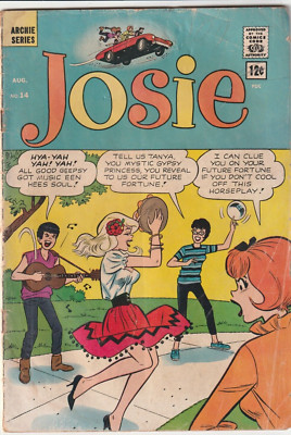 She's Josie #14 Archie Comic 1965 Melody and Pepper Vintage Comic Book ...