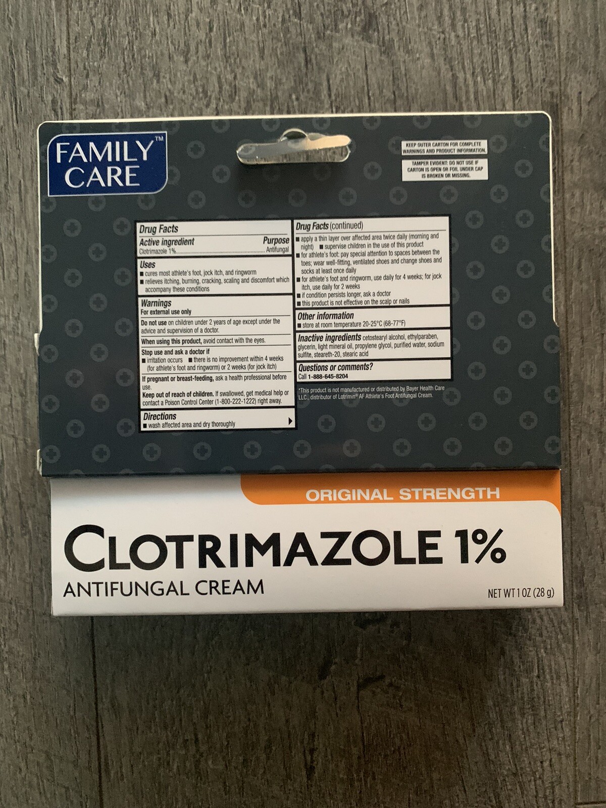 2 PK Family Care CLO Anti Fungal Cream for Athlete’s Foot Jock Itch ...