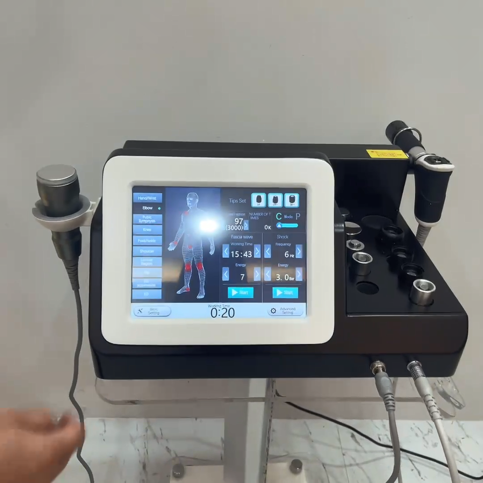 Ultrawave Shockwave Therapy Machine 2 in 1 Body Pain Relief Erectile ...