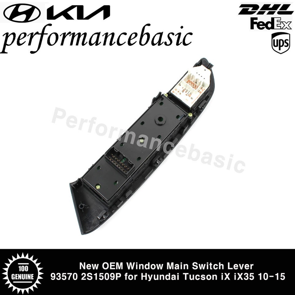 New OEM Window Main Switch Lever 93570 2S1509P for Hyundai Tucson iX ...