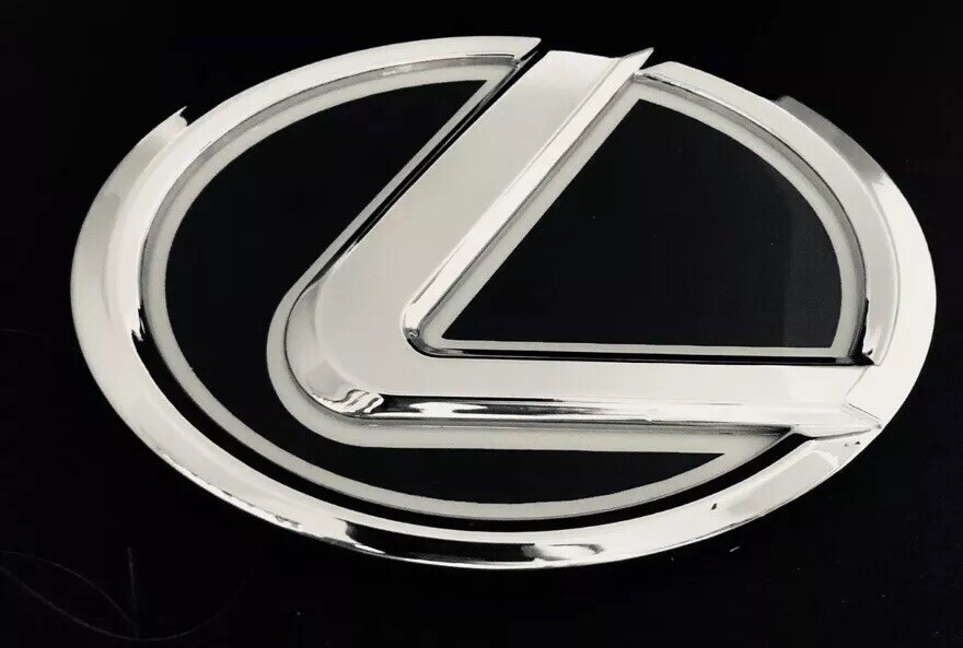 Lexus White 4D LED Emblems Logo 125mm LS270 RX450h CT200 EX250 IS250 ...