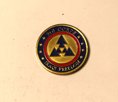 3rd Corps Operation Iraqi Freedom Challenge Coin | eBay