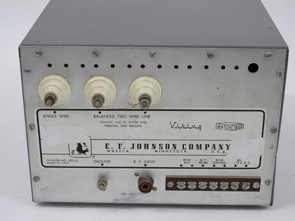 EF Johnson Viking 250-23 Ham Radio Match Box Antenna Tuner (nice) | eBay