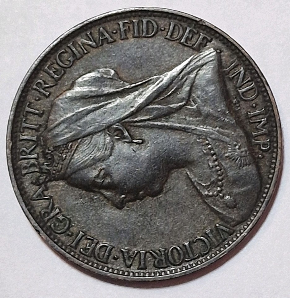 1898 British Victoria Farthing Coin - EF | eBay UK