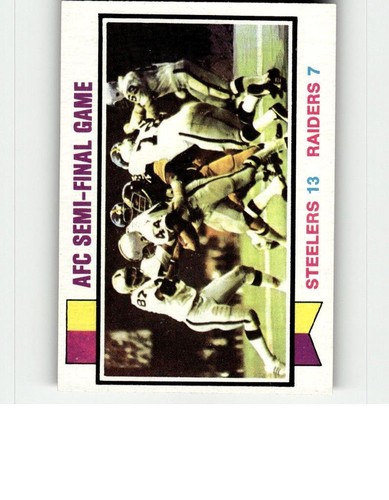 AFC SEMI-FINAL GAME CARD #134 BFU3R1S1P30 FREE SHIPPING | eBay