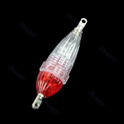 Flashing LED Deep Drop Underwater Fishing Squid Lure Light Flashing ...