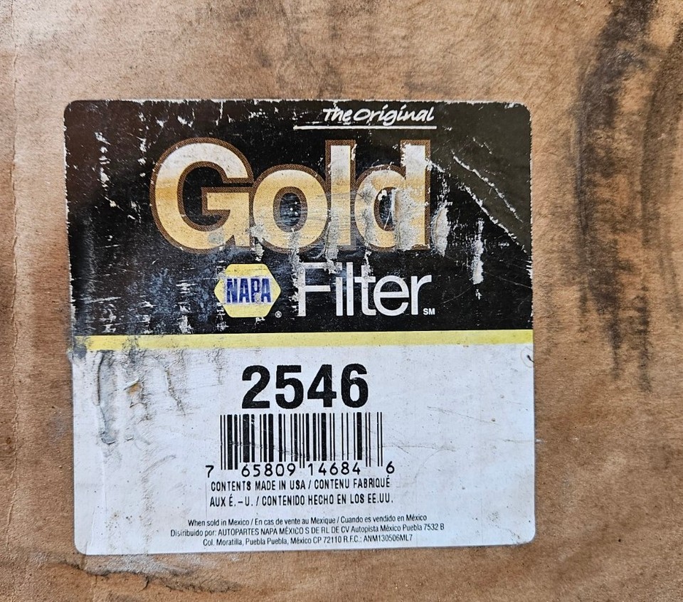 NEW, NAPA Gold 2546 Air Filter | eBay